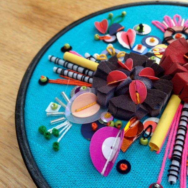 Jessica Grady - exciting embellishment textile artist - March 2021