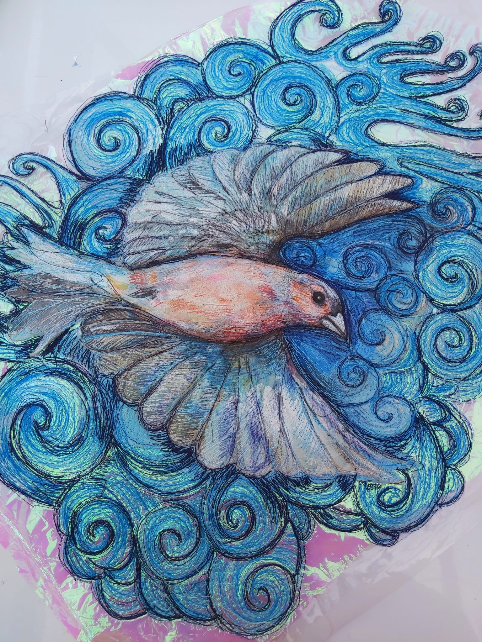 Nikki Parmenter - Textile Artist talk at the Marlborough Branch