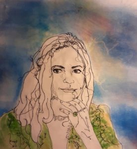 Amazing talk by Andrea Cryer, "Drawing with Thread" - February 2021