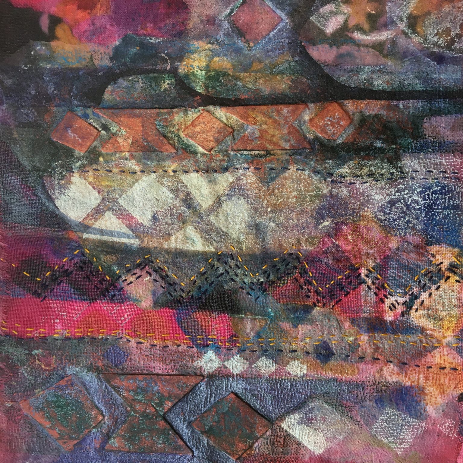 Polly Woolstone - Fascinating Textile Artist, Cyclist and Traveller