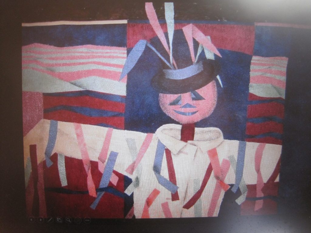 Textile artist and author, Bobby Britnell from Moor Hall Studio